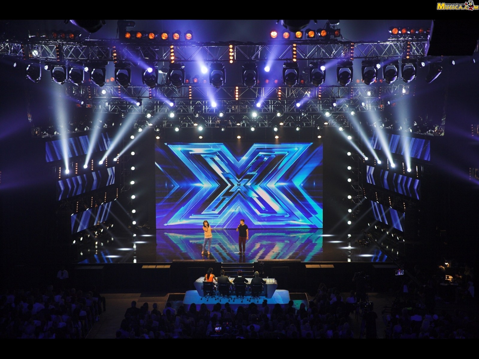 Fondo de pantalla de Factor X - MUSICA.COM